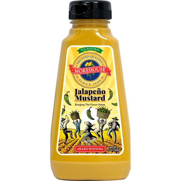 Morehouse Jalapeño Mustard 12oz - Morehouse Foods