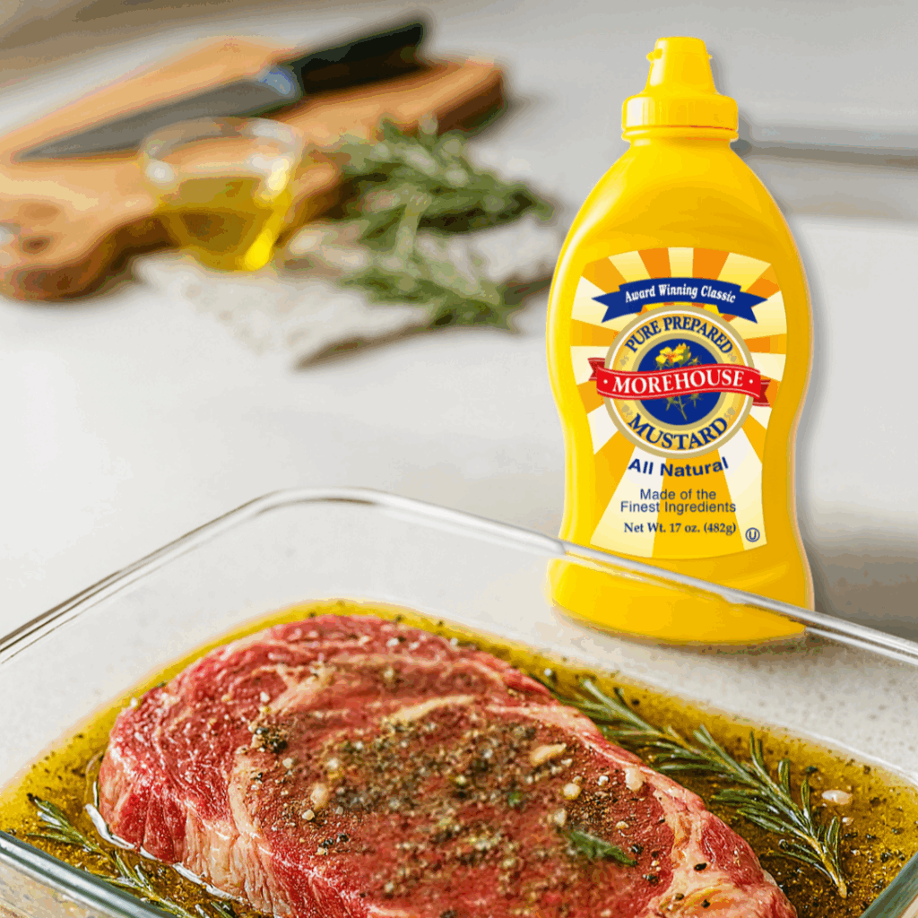 Why Mustard Makes the Best Steak Marinade | Morehouse Foods