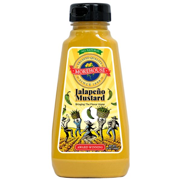 Add Flavor & Heat with Morehouse Jalapeño Mustard